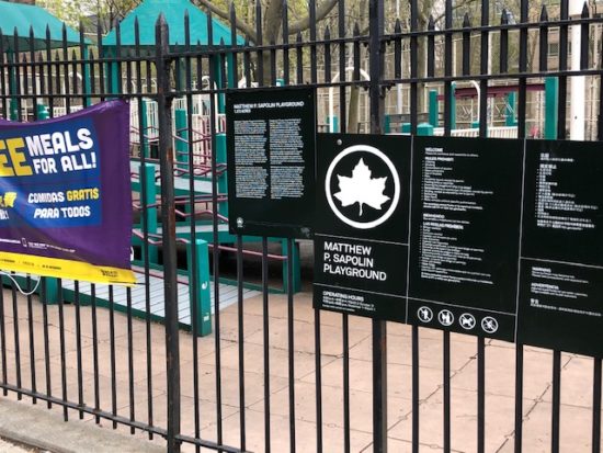 Matthew P. Sapolin Playground - Exploring The Upper West Side